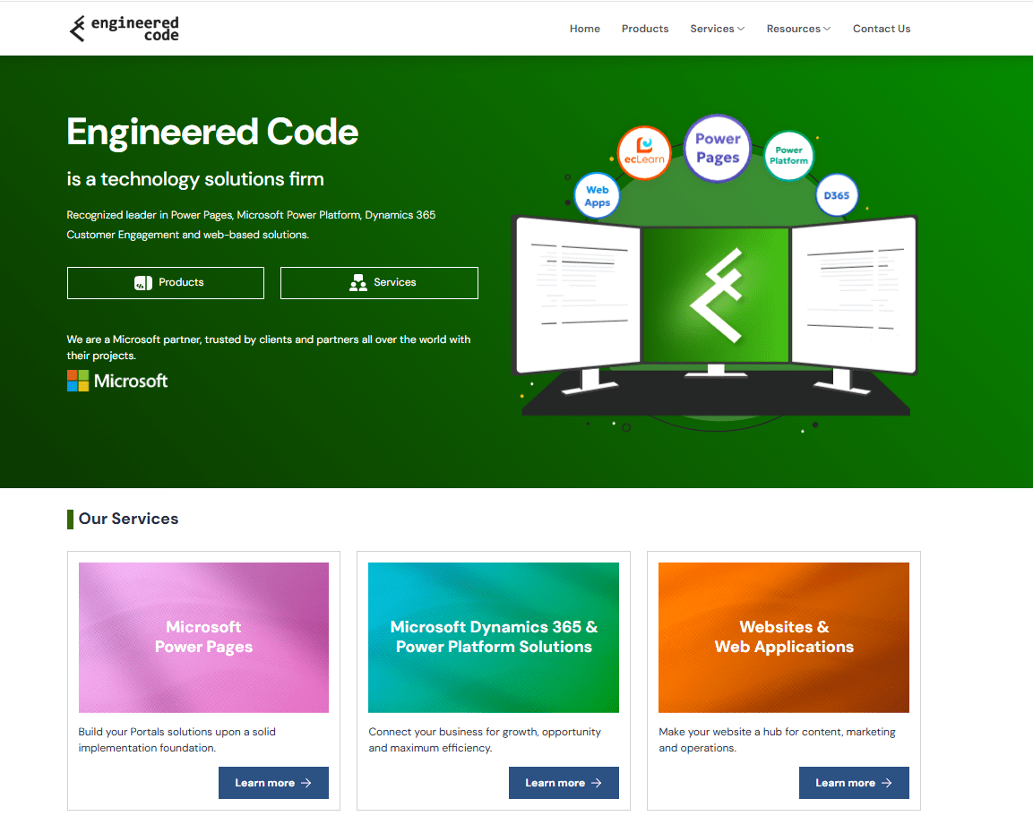 Engineered Code - Power Pages Training